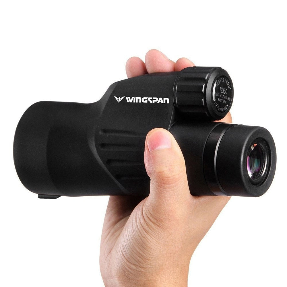 Wingspan Optics Titan -12X50 High Powered Monocular