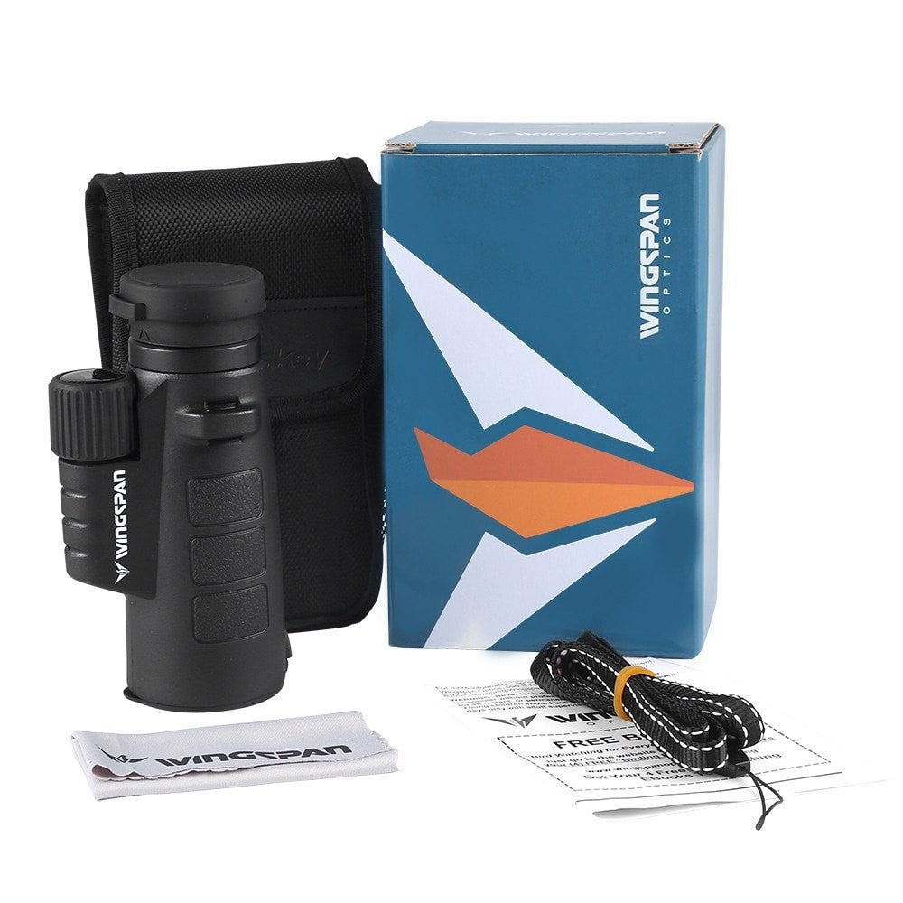 Wingspan Optics ProSpotter 10X42 Bird Watching Monocular